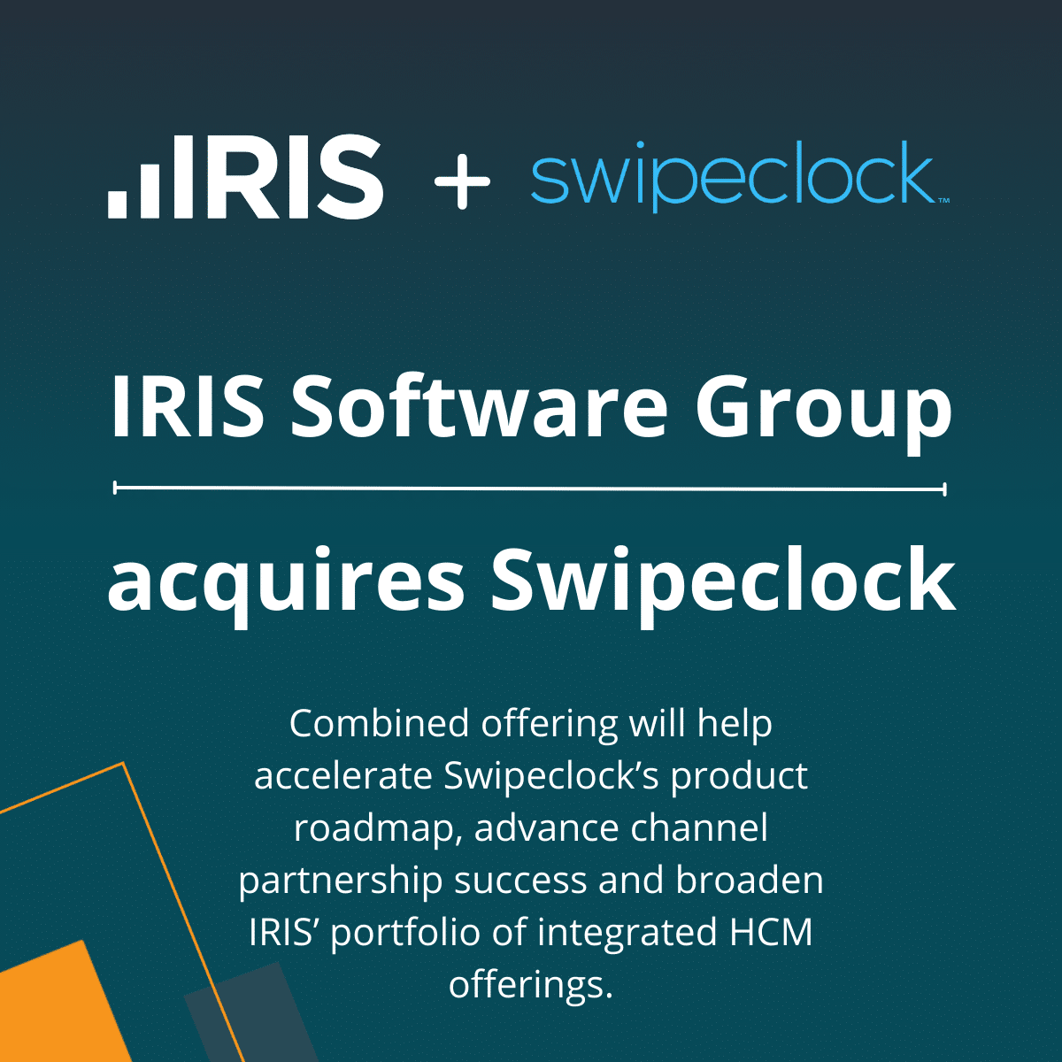IRIS Software Group Acquires Swipeclock | IRIS