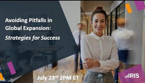 Webinar: Avoiding Pitfalls in Global Expansion | IRIS